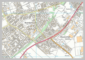 Durham Street Map– I Love Maps
