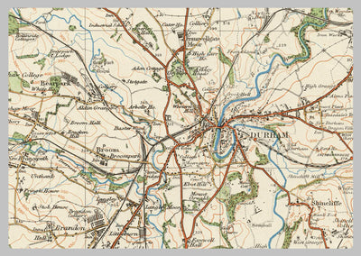 1920 Collection - Durham & Sunderland Ordnance Survey Map– I Love Maps