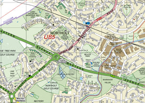 Ealing London Borough Map– I Love Maps