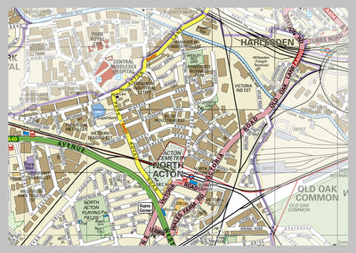 Ealing London Borough Map– I Love Maps