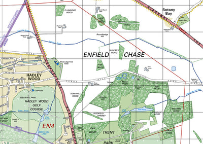 Enfield London Borough Map– I Love Maps