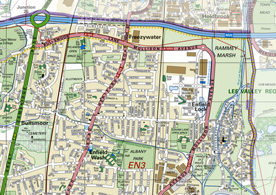 Enfield London Borough Map– I Love Maps