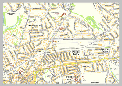 Exeter Street Map– I Love Maps