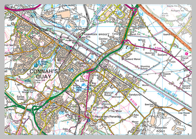Flintshire County Map– I Love Maps