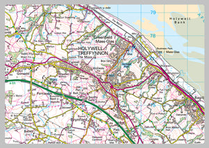 Flintshire County Map– I Love Maps