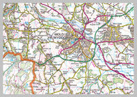 Flintshire County Map– I Love Maps