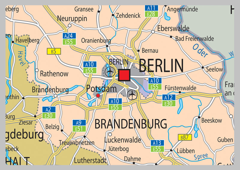 Germany Political Map– I Love Maps