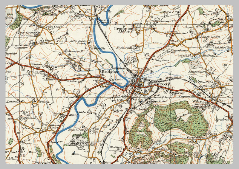 1920 Collection - Gloucester & Forest of Dean Ordnance Survey Map | I ...