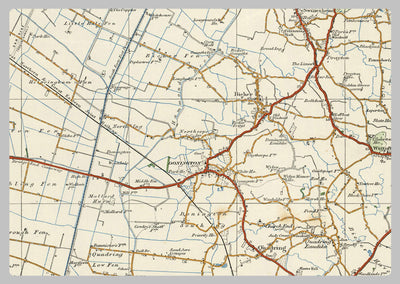 1920 Collection - Grantham Ordnance Survey Map– I Love Maps