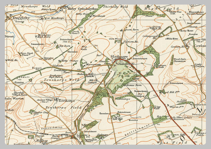 1920 Collection - Great Driffield & Bridlington Ordnance Survey Map | I ...