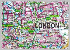 Greater London County Map– I Love Maps