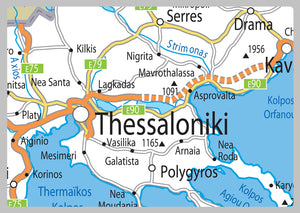 Greece Road Map– I Love Maps