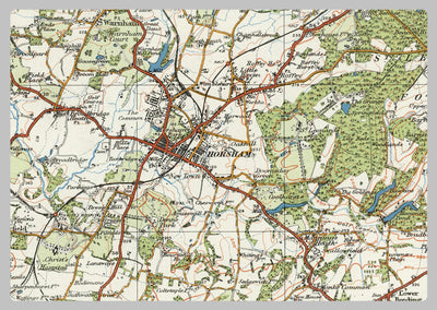 1920 Collection - Guildford & Horsham Ordnance Survey Map– I Love Maps