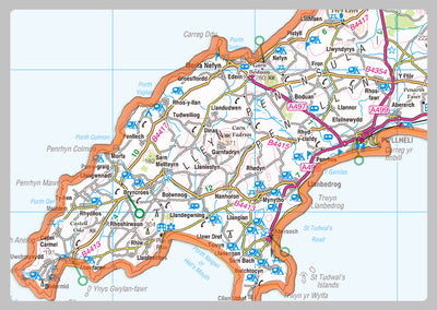 Gwynedd County Map– I Love Maps