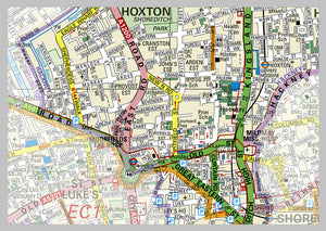 Hackney London Borough Map– I Love Maps