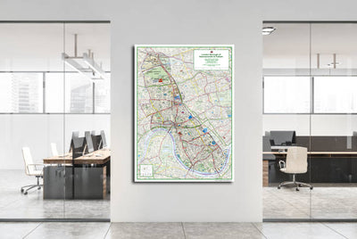 Hammersmith & Fulham London Borough Map– I Love Maps