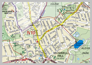 Haringey London Borough Map– I Love Maps