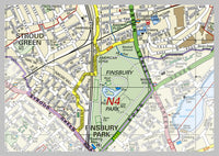 Haringey London Borough Map– I Love Maps