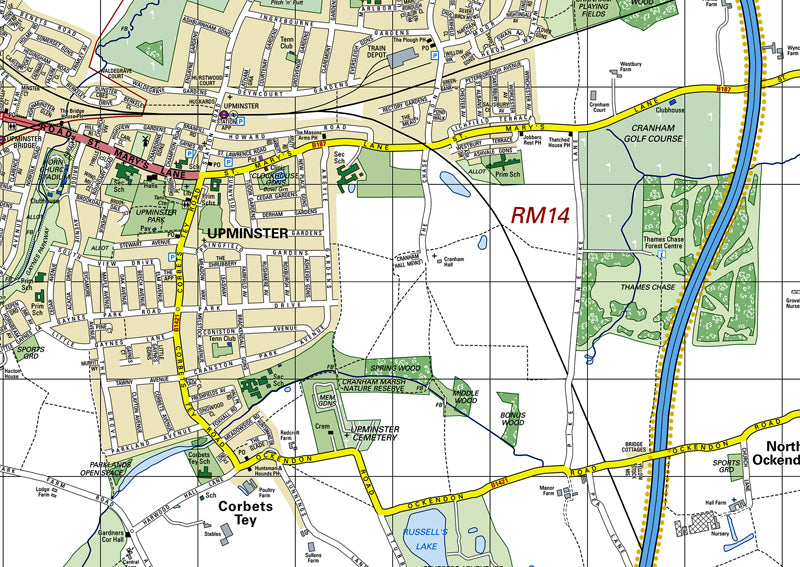 Havering London Borough Map | I Love Maps