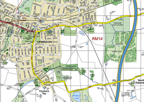 Havering London Borough Map | I Love Maps