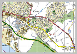 Havering London Borough Map– I Love Maps