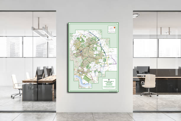 Havering London Borough Map | I Love Maps