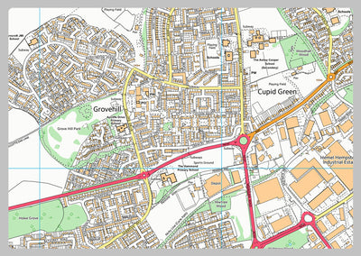 Hemel Hempstead Street Map– I Love Maps