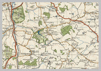 1920 Collection - Hertford & Bishop's Stortford Ordnance Survey Map– I ...