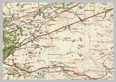 1920 Collection - Hexham Ordnance Survey Map– I Love Maps