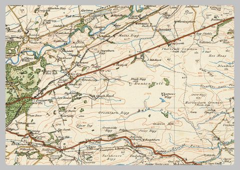 1920 Collection - Hexham Ordnance Survey Map | I Love Maps