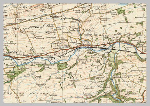 1920 Collection - Hexham Ordnance Survey Map | I Love Maps