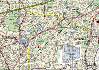 Hounslow London Borough Map– I Love Maps