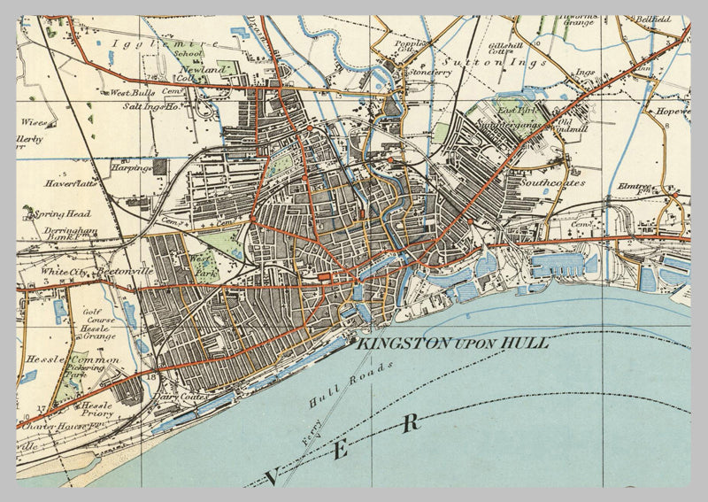 1920 Collection - Hull Ordnance Survey Map | I Love Maps