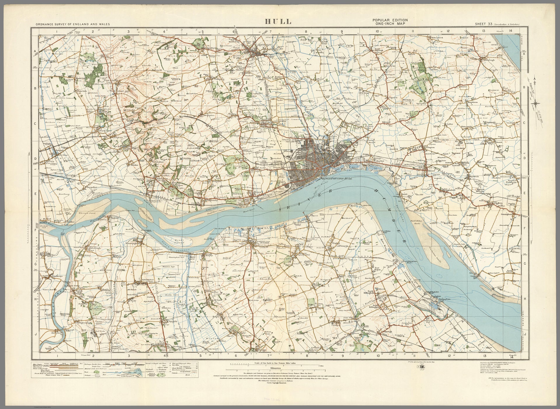 1920 Collection - Hull Ordnance Survey Map– I Love Maps