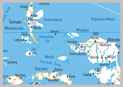 Indonesia Road Map– I Love Maps