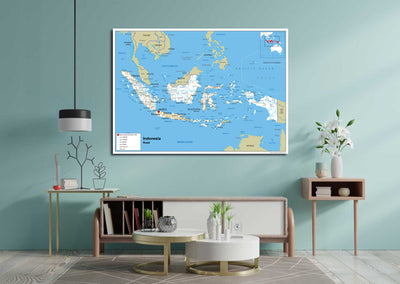 Indonesia Road Map– I Love Maps