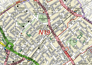 Islington London Borough Map– I Love Maps