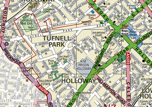 Islington London Borough Map– I Love Maps