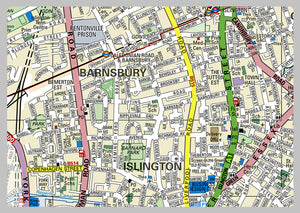 Islington London Borough Map– I Love Maps