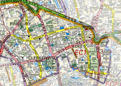 Islington London Borough Map– I Love Maps