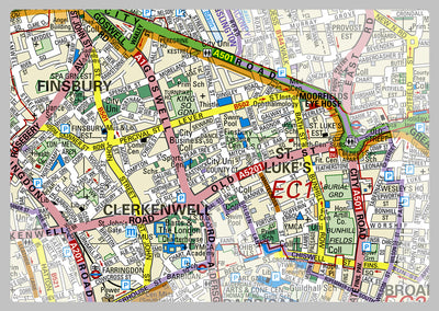 Islington London Borough Map– I Love Maps