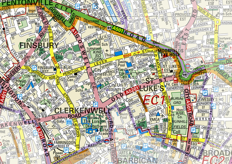 Islington London Borough Map– I Love Maps