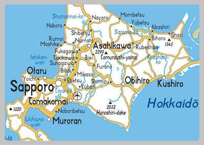 Japan Road Map– I Love Maps