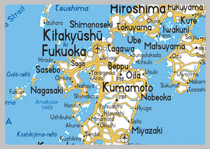 Japan Road Map– I Love Maps