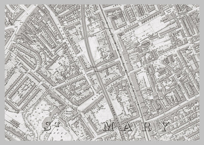 London 1872 Ordnance Survey Map - Sheet LV - Kennington– I Love Maps