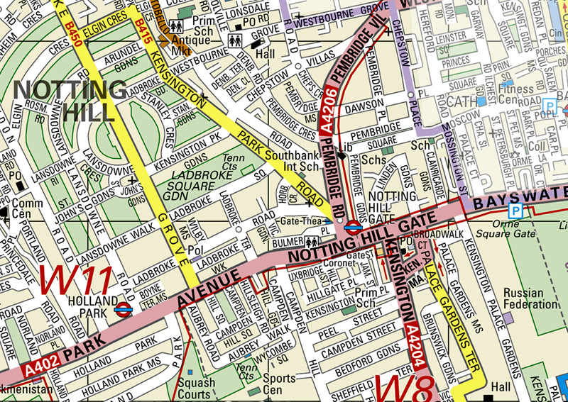 Kensington & Chelsea London Borough Map | I Love Maps