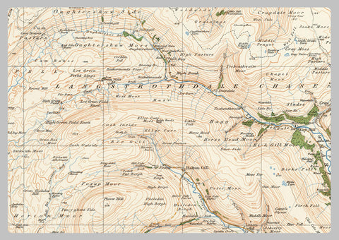 1920 Collection - Kirkby Lonsdale & Hawes Ordnance Survey Map | I Love Maps