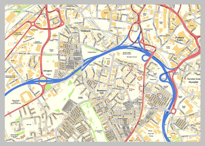 Leeds Street Map– I Love Maps