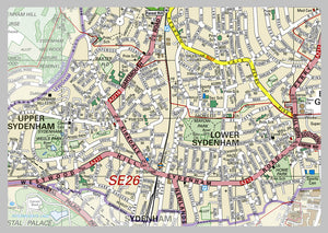 Lewisham London Borough Map– I Love Maps