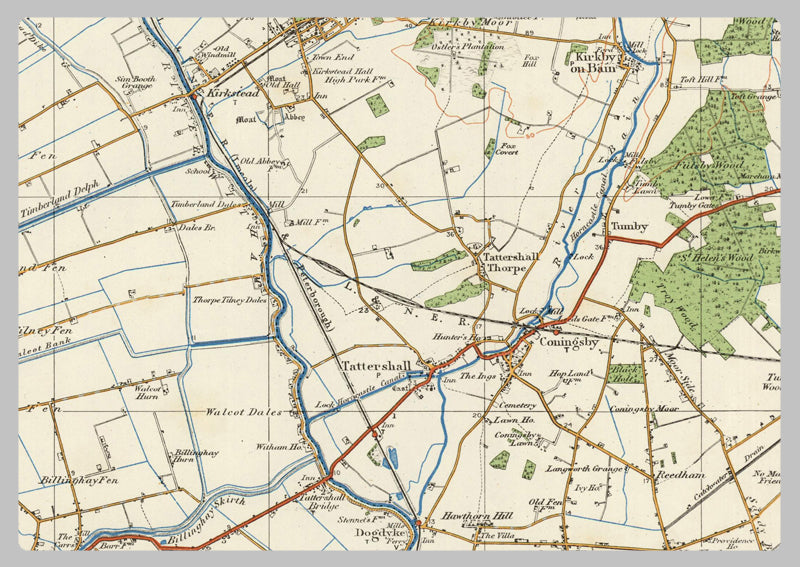 1920 Collection - Lincoln Ordnance Survey Map | I Love Maps